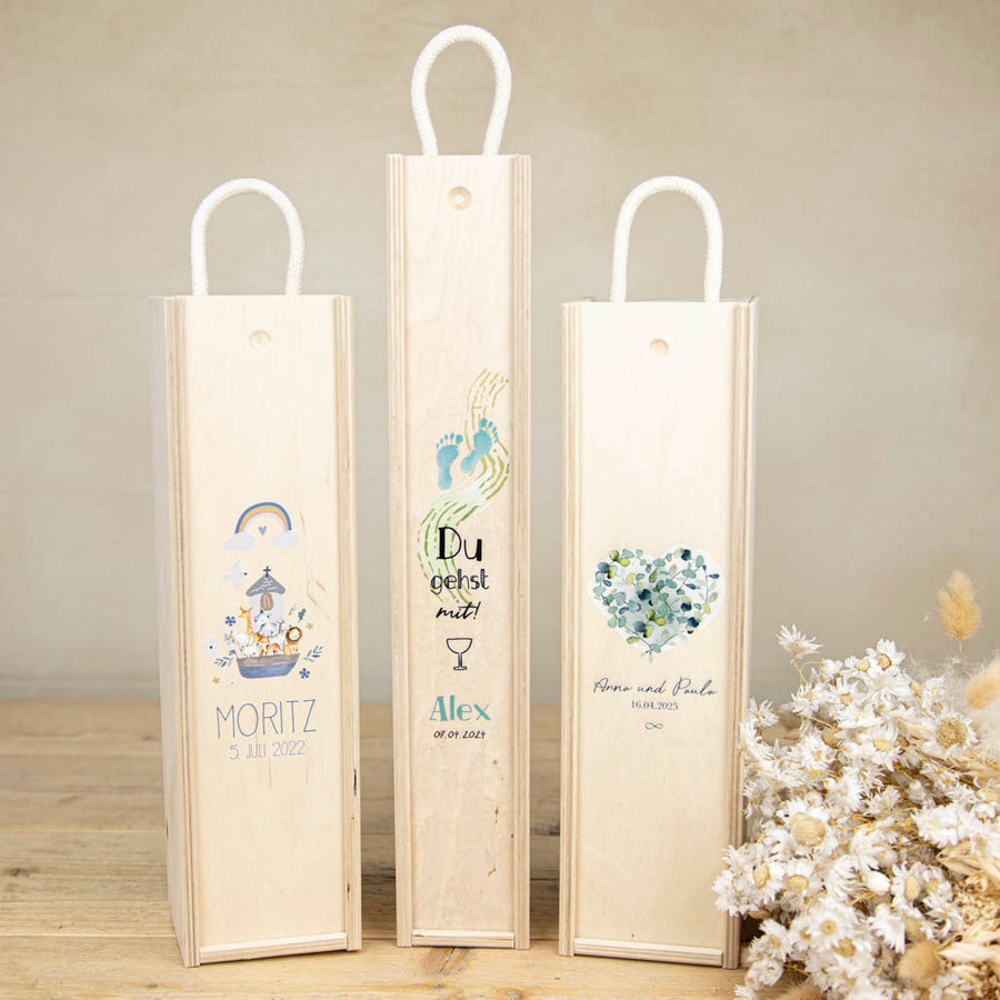 Kerzenbox aus Holz | Nachhaltige Verpackung